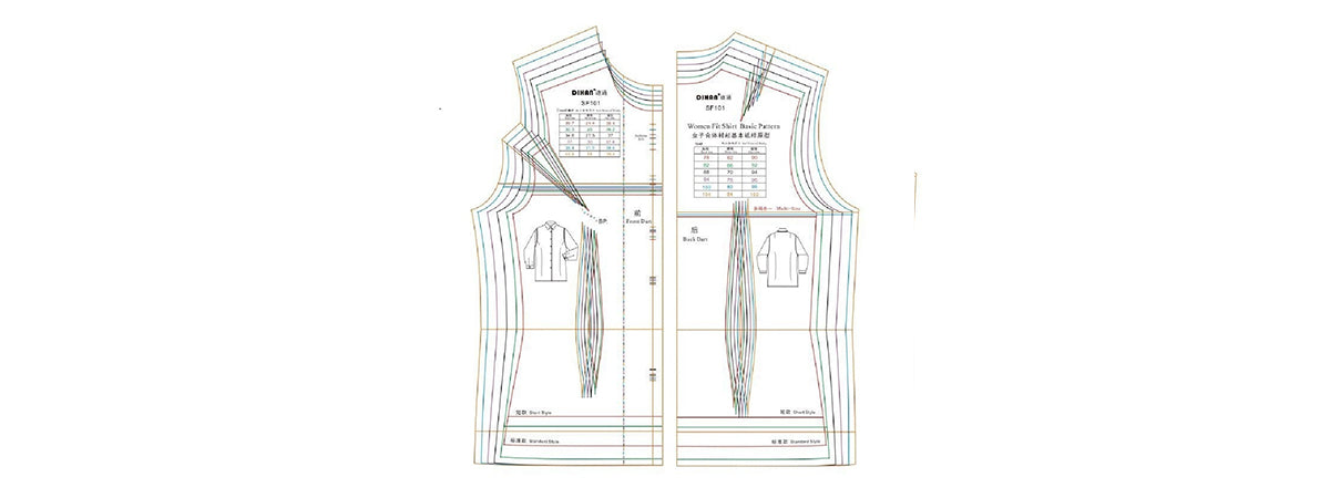 How to draft an easy women's shirt pattern? – clocore
